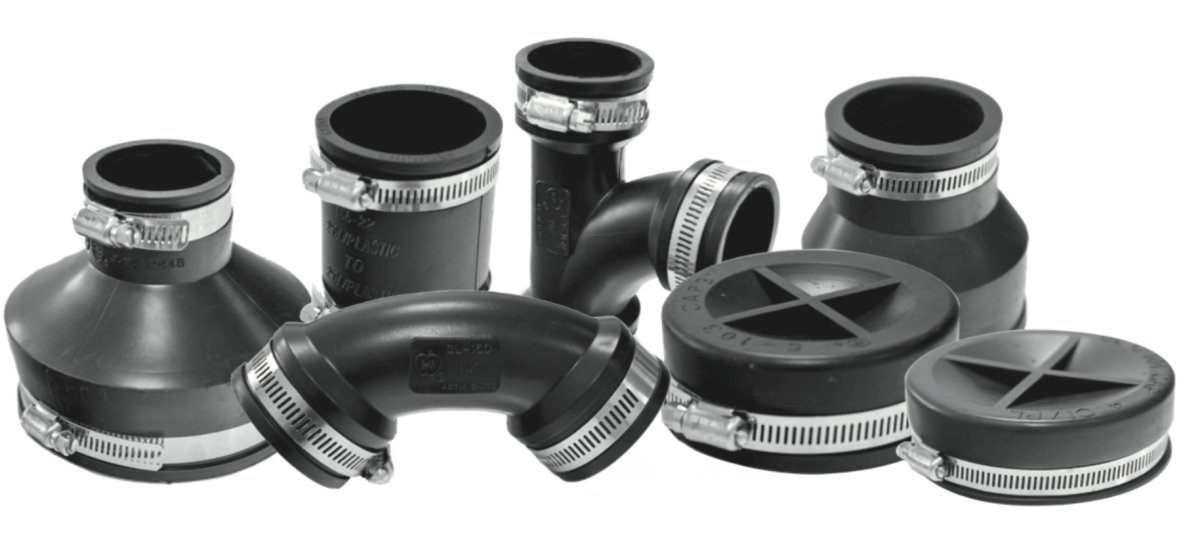 Fleksible gummi koblinger - Koi og Hagedam spesialisten Tropex