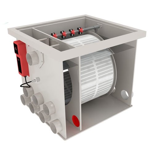 Red Label Trommelfilter 50/55| Gravity 80w inox - Trommelfilter - Koi ...
